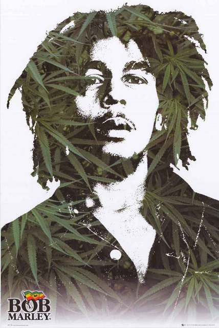 Bob Marley Weed Plakat Retro Poster Keep Calm And Smoke Weed Poster